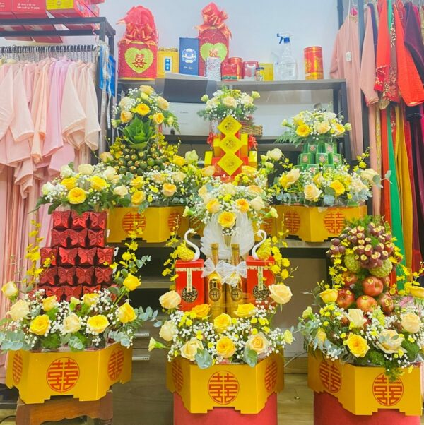 6 mâm quả cưới gồm những gì? Ý nghĩa các mâm quả cưới