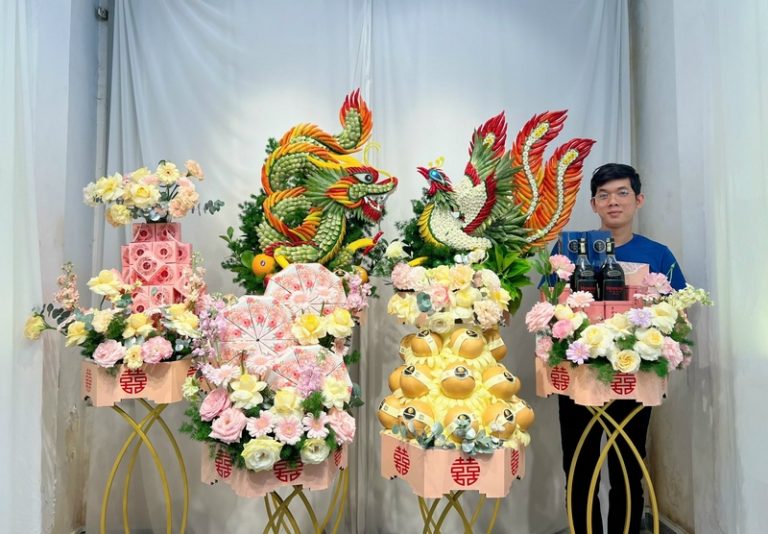 Khoá học làm mâm quả đám cưới tráp rồng phượng cưới ở TPHCM| TÀI LỘC ...