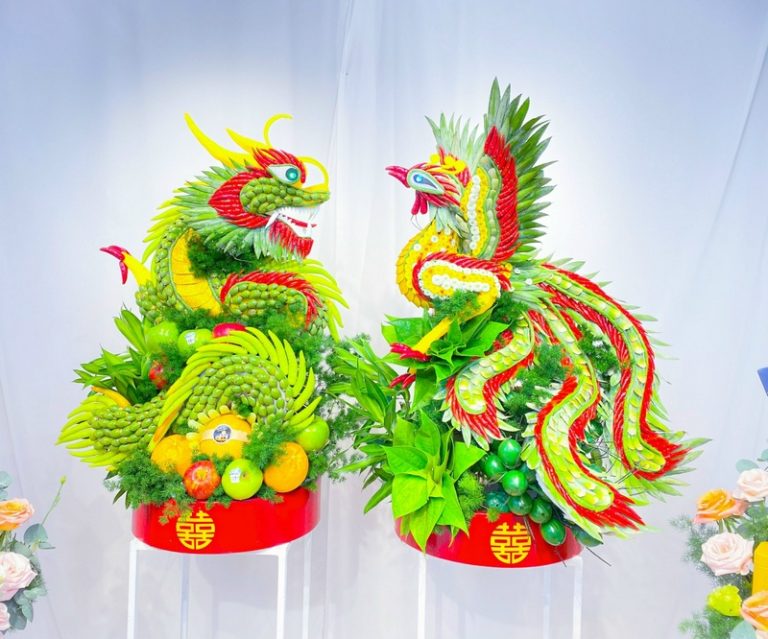 Khoá học làm mâm quả đám cưới tráp rồng phượng cưới ở TPHCM| TÀI LỘC ...