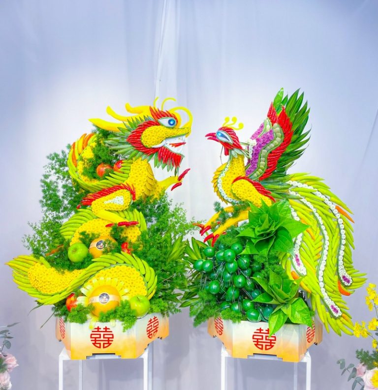 Khoá học làm mâm quả đám cưới tráp rồng phượng cưới ở TPHCM| TÀI LỘC ...